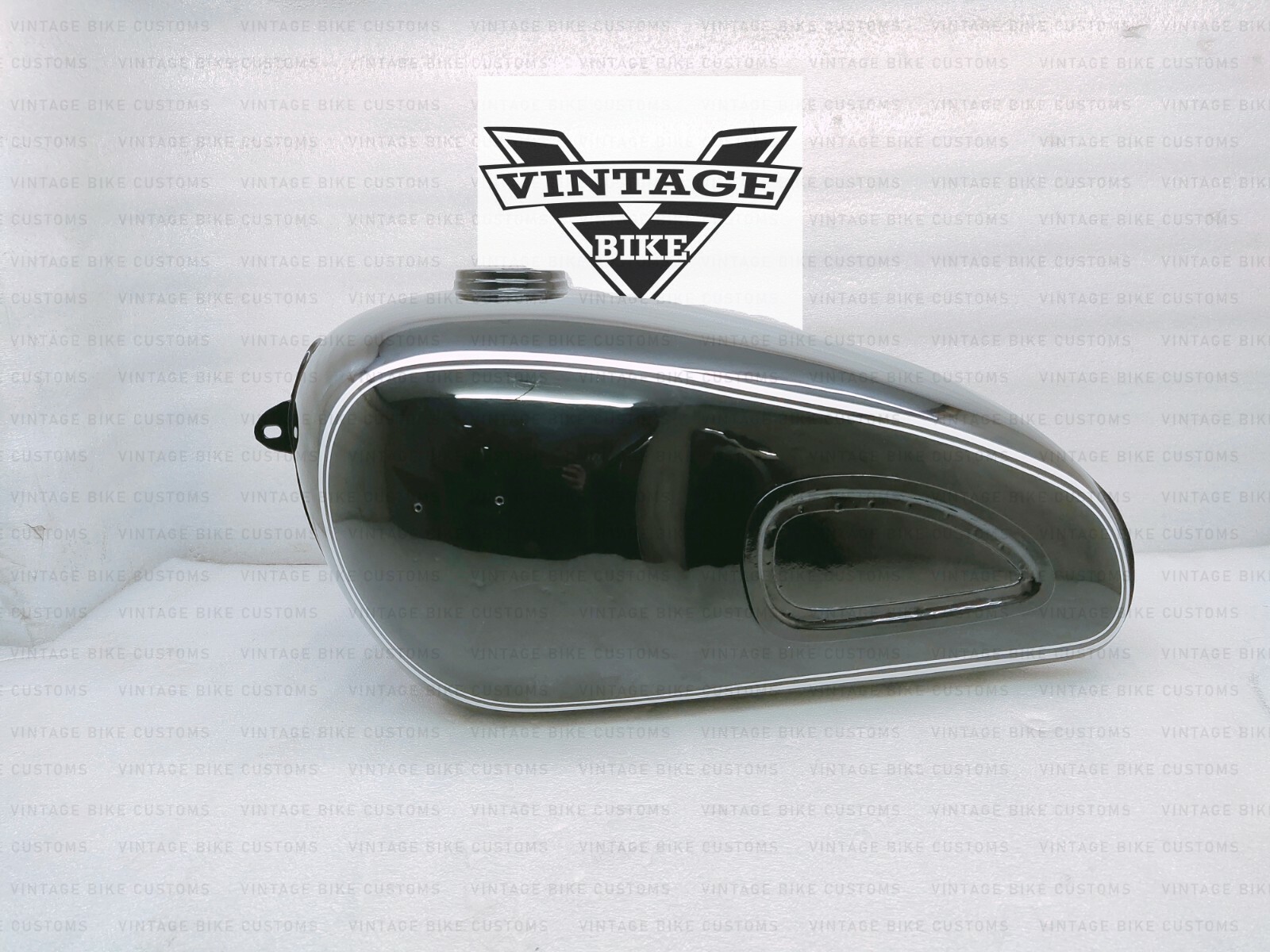 Gas Tank For Bmw 1960'S R60/2 Airhead R69S S757 Schorsch In Meier Black ...