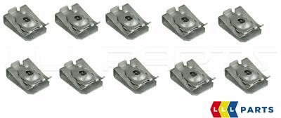 NEW GENUINE BMW MINI VARIOUS MODELS C-CLIP METAL NUT CLAMP 10 PCS ...