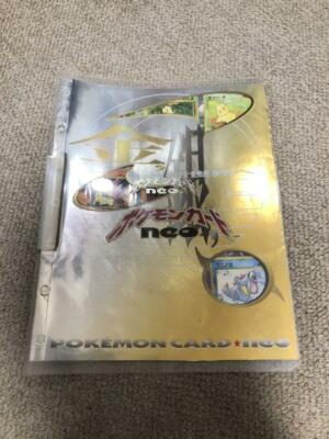 Pokemon Card Japanese Neo Genesis Series Premium File Part 1 Japan ...