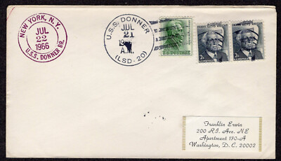 1966 USS Donner (LSD-20) NP831A | eBay