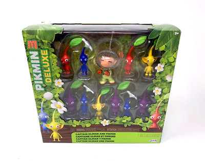 Jakks Pacific World of Nintendo - Pikmin 3 Captain Olimar & Pikmin 11 ...
