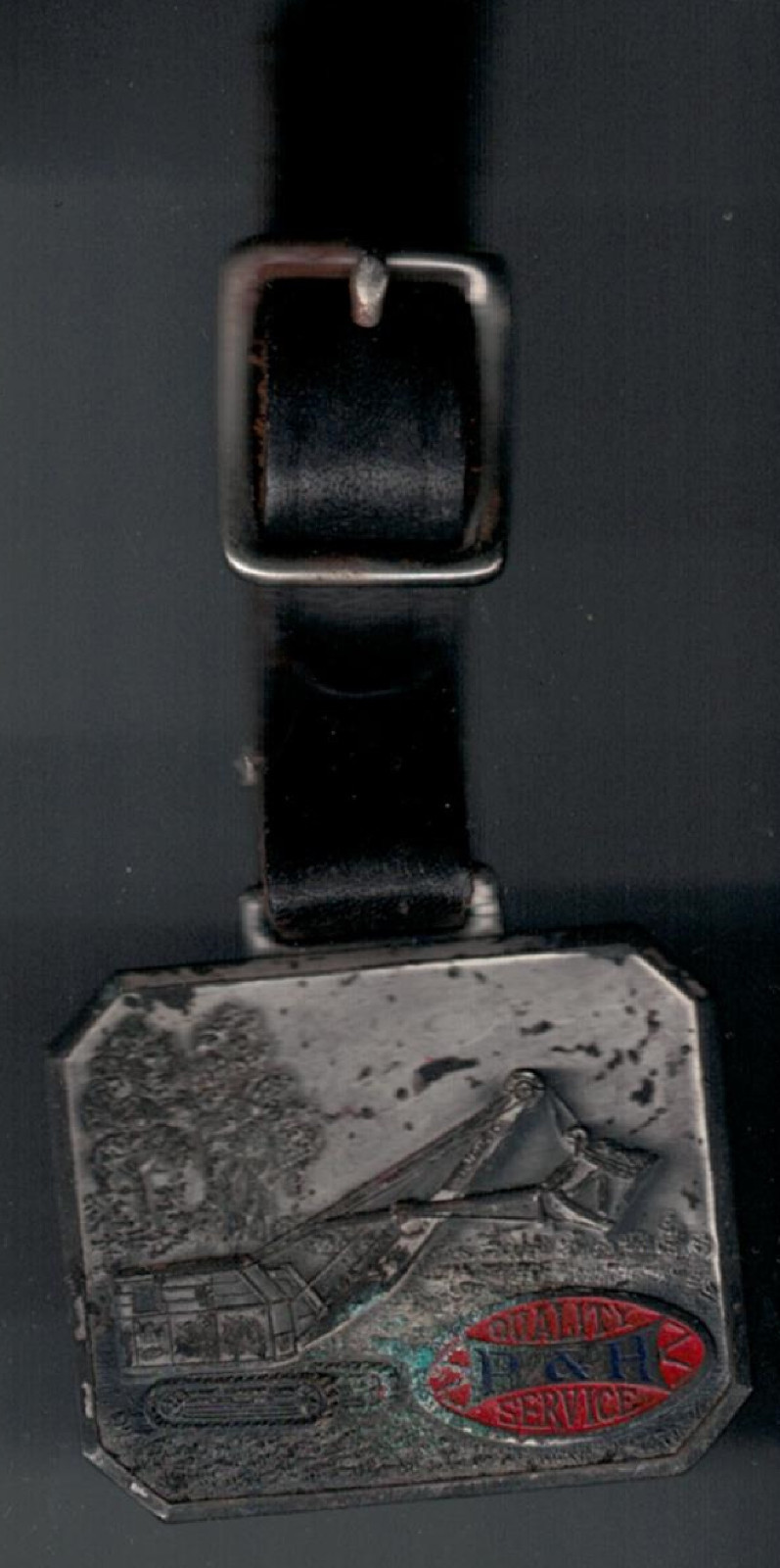 Vintage P&H Corp Milwaukee Watch Fob Harnischfeger Cranes | eBay