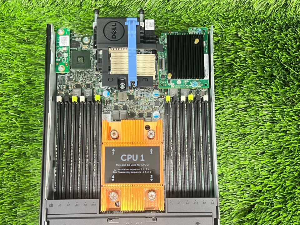 Dell PowerEdge M630 / HHB Server Module w 2x Intel E5-2680 & Dell P3V42 ...