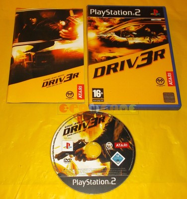DRIV3R Ps2 Driver 3 Versione Inglese Gioco in Italiano - COMPLETO | eBay