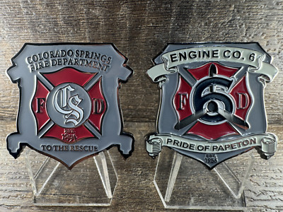 COLORADO SPRINGS FIRE RESCUE DEPARTMENT ENGINE 6 PAPETON COLORADO ...