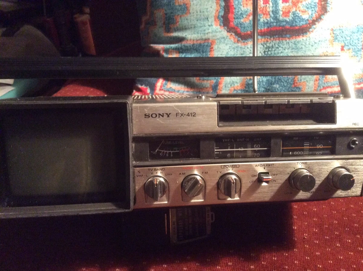 Sony Portable Tv Radio