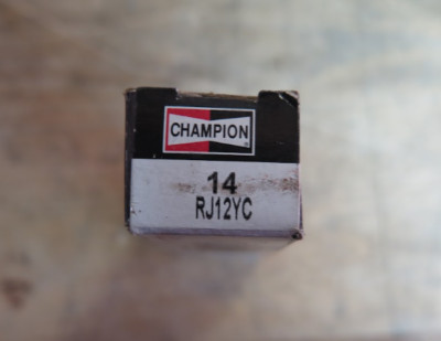 Champion 14 RJ12YC Spark Plug (BR1-3-4) | eBay