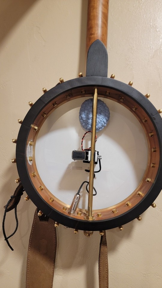 Hand made crochet banjo damper /overtone mute. 3 sizes, various color ...