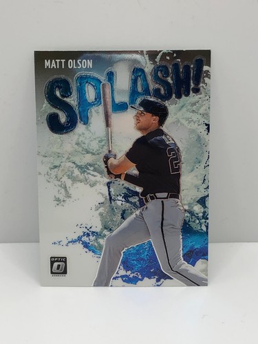 Matt Olson 2022 Panini Donruss Optic Baseball Splash Insert #SP-10 | eBay