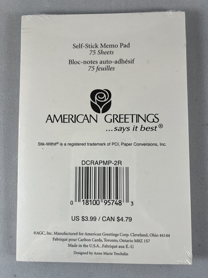 Blessed Tidings Self Stick Memo Pad Proverbs 16:20 Note Pad 4x6 ...