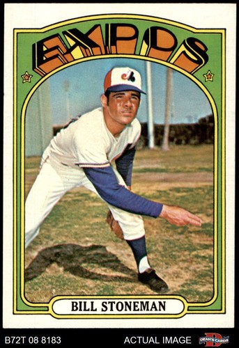 1972 Topps #610 Bill Stoneman Expos 8 - NM/MT B72T 08 8183 | eBay