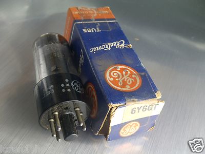 (ONE) Vintage GE 6Y6GT Vacuum Tube TESTED GOOD | eBay