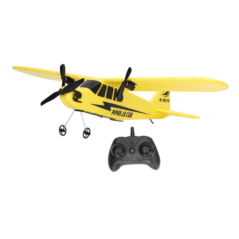 2.4G Aircraft Model Toy Flexible Foam Glider Electric Plane Simulation ...