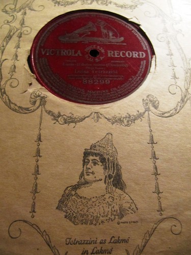 1911 LUISA TETRAZZINI Walter Oesterreicher Flute Lucia MAD SCENE Il ...