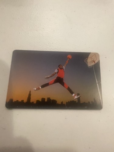 AIR MICHAEL JORDAN JUMPMAN RETRO Gift Card NIKE SUPER RARE🔥MINT Black ...