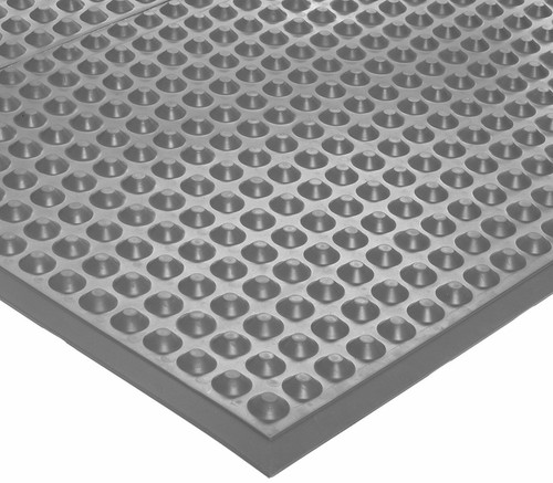 Ergomat EPDM Laboratory Rubber Chemical Resistant Mat, 3'Wx10'Lx0.43"T ...