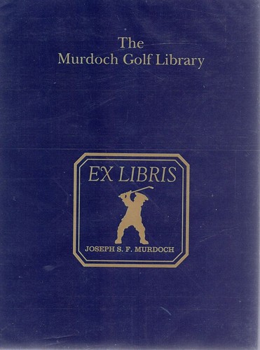 The Murdoch Golf Library | eBay