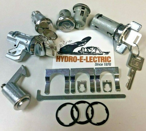 1970-1972 Chevelle & Malibu Complete OE Style Lock set with keyless ...