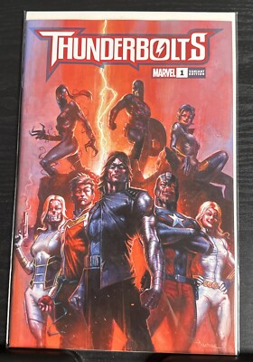 MARVEL THUNDERBOLTS #1 DAVID PARATORE TRADE DRESS VARIANT (2024) | eBay