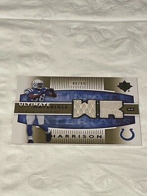 2007 Ultimate Collection Ultimate Materials Gold /99 Marvin Harrison # ...