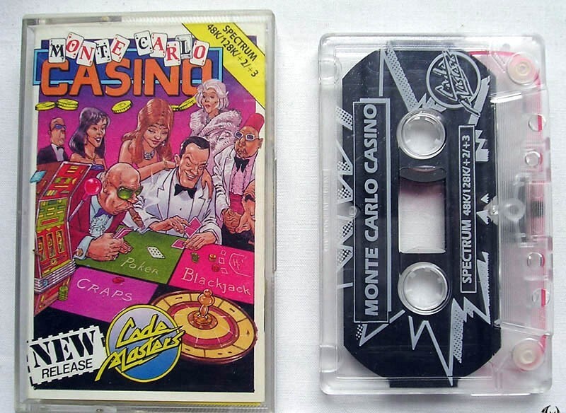 Sinclair ZX Spectrum 48K Game - MONTE CARLO CASINO - Codemasters ...