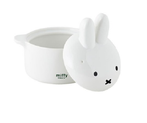Miffy Ceramic Sterilizable Heat-Resistant Pot, Potbelly Stew Pot 220* ...