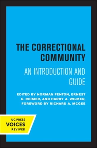 The Correctional Community: An Introduction and Guide (Paperback or ...