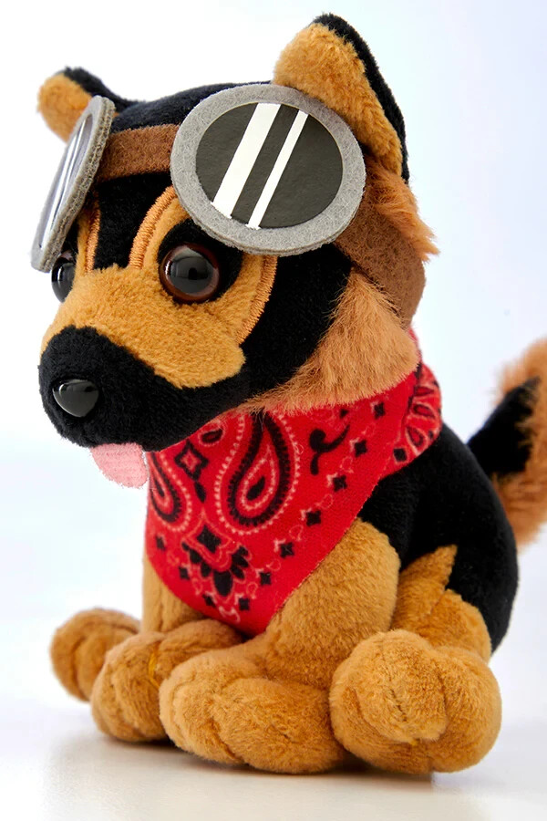 Fallout 3 4 76 Dogmeat Mini Keychain Plush Scarf Goggles Official NEW ...