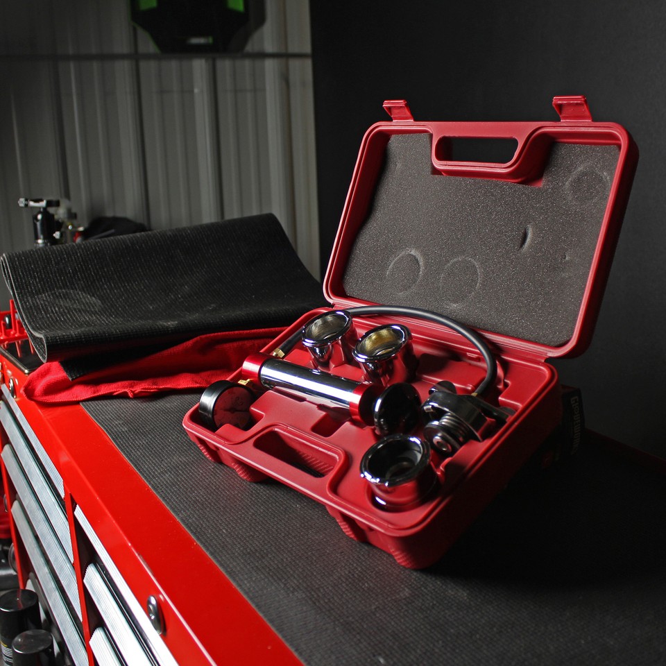 ABN | Radiator Pressure Tester Kit Coolant Tester Radiator Cap Tester ...