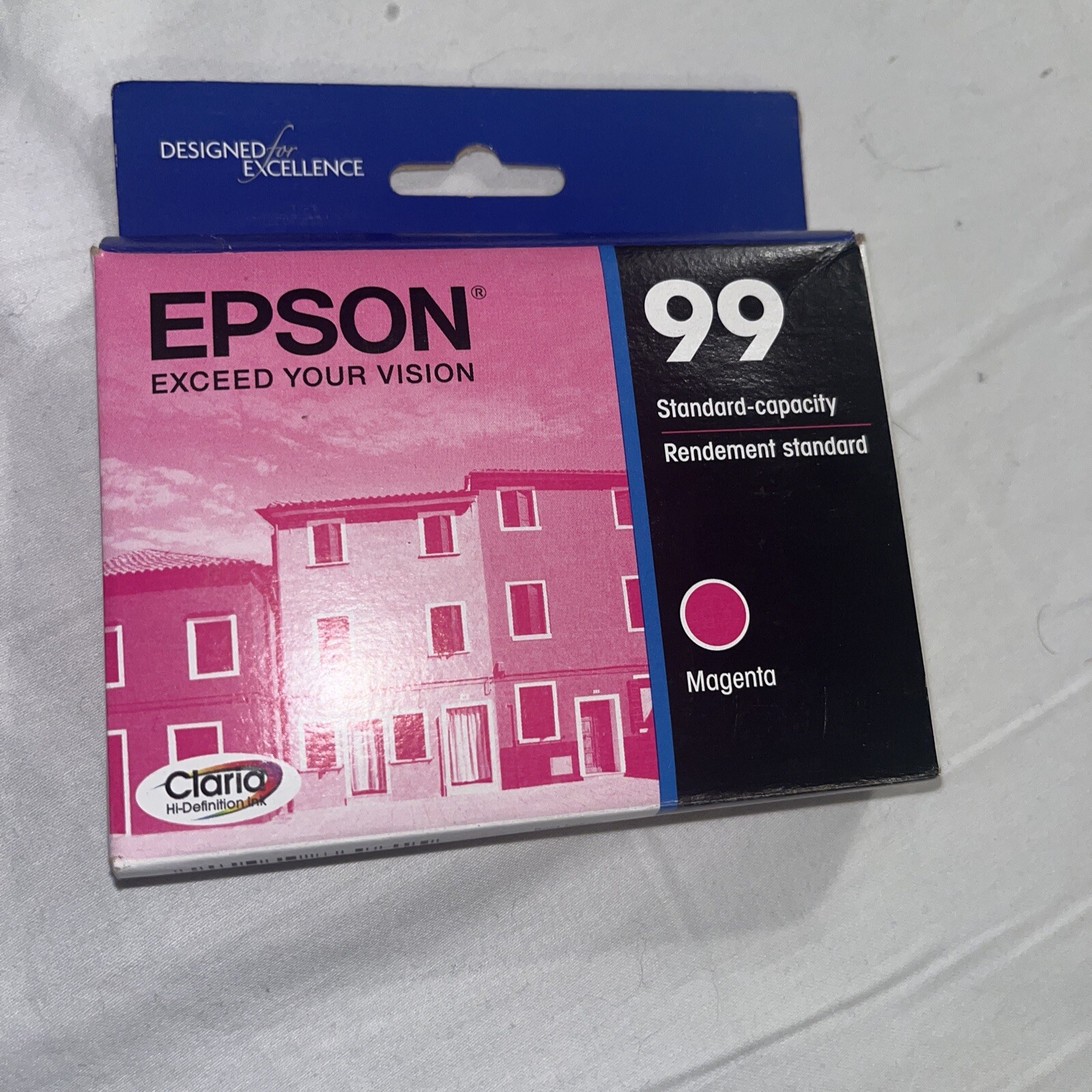 Brand New Sealed Genuine Epson 99 Magenta Claria Hi-Definition Ink exp ...