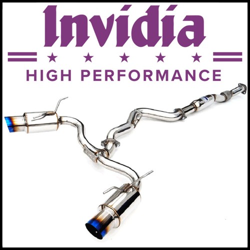 Invidia N1 Cat-Back Exhaust System fits 2008-14 Subaru Impreza WRX STI ...