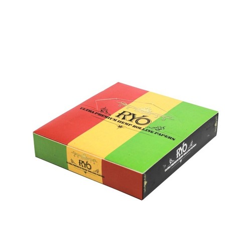 25 Packs RYO Hemp Rolling Papers King Size Super Slim 108mm Full Box ...