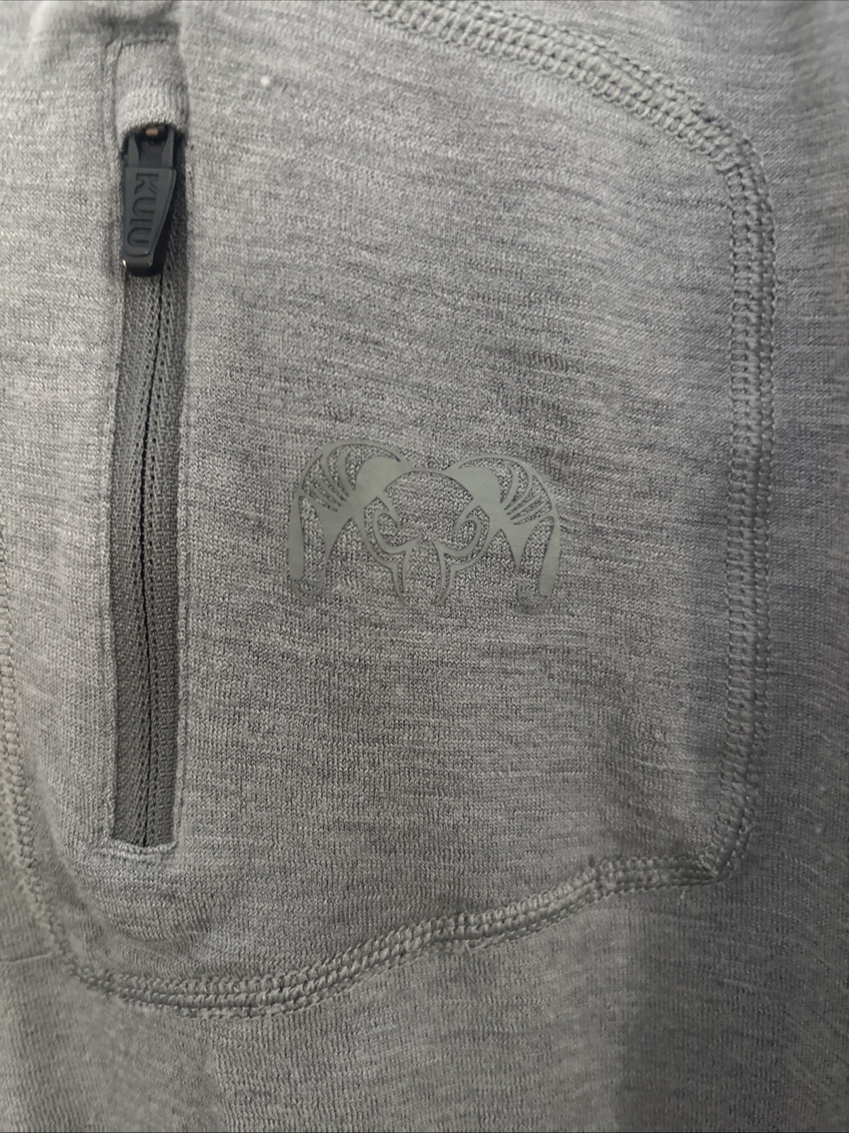 Kuiu Ultra Merino 145 Zip-T Hunting Hoodie XL Stone | eBay