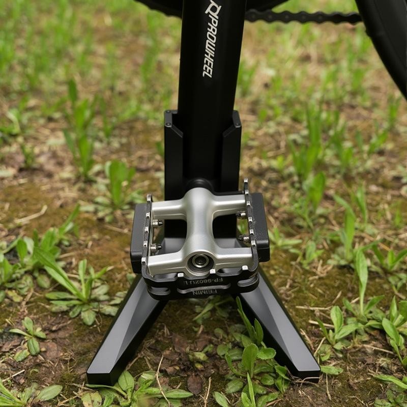 Bike Kickstand Mountain Road Bike Pedal Support Stand Bike Side Frame ...