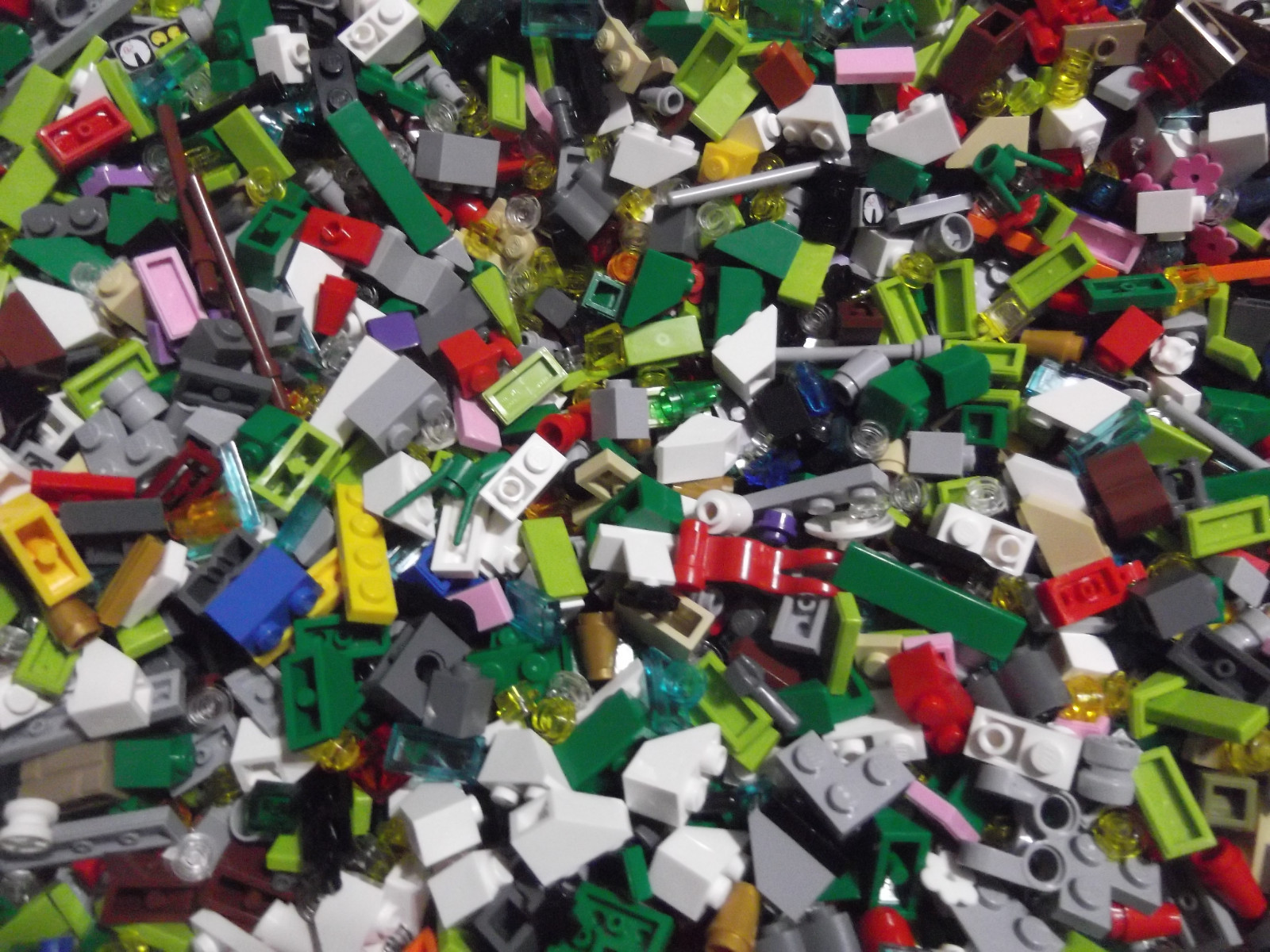 BRAND NEW 100+ SMALL DETAIL MIX OF LEGO LEGOS PIECES HUGE BULK LOT ...
