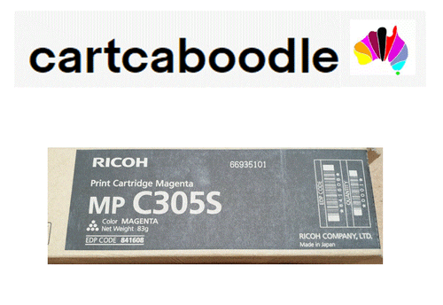 GENUINE Ricoh MP C305 C305S Magenta Toner Cartridge C305S / MPC305HS ...