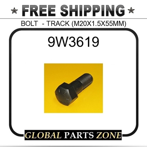 9W3619 - BOLT - TRACK (M20X1.5X55MM) 2869828 for Caterpillar (CAT) | eBay