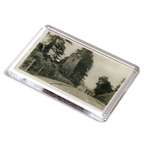 FRIDGE MAGNET - Vintage Wales - Llanbadoc Church, Usk | eBay