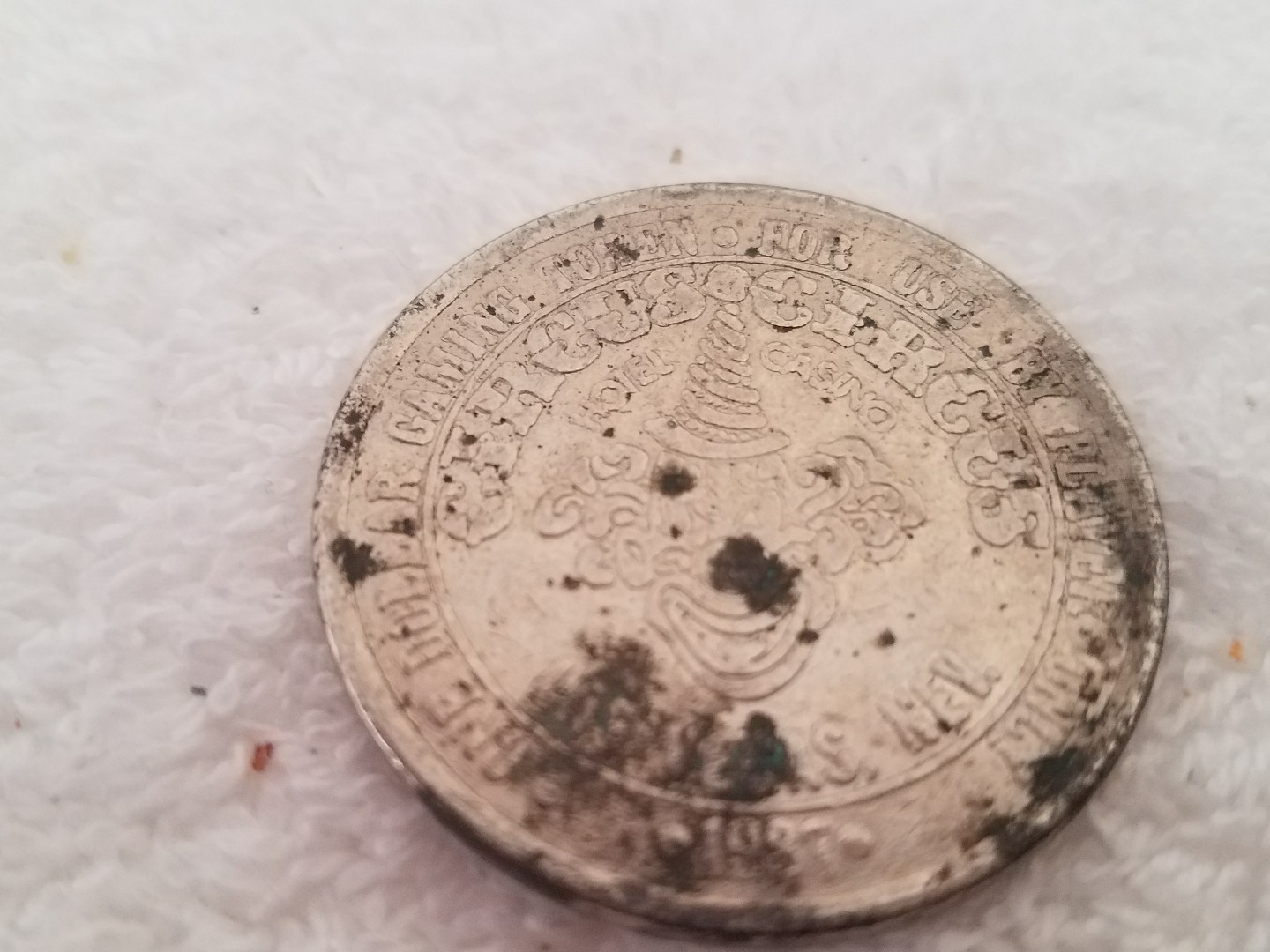 1987 Circus Circus Las Vegas NV Vintage $1 Token One Dollar Coin | eBay