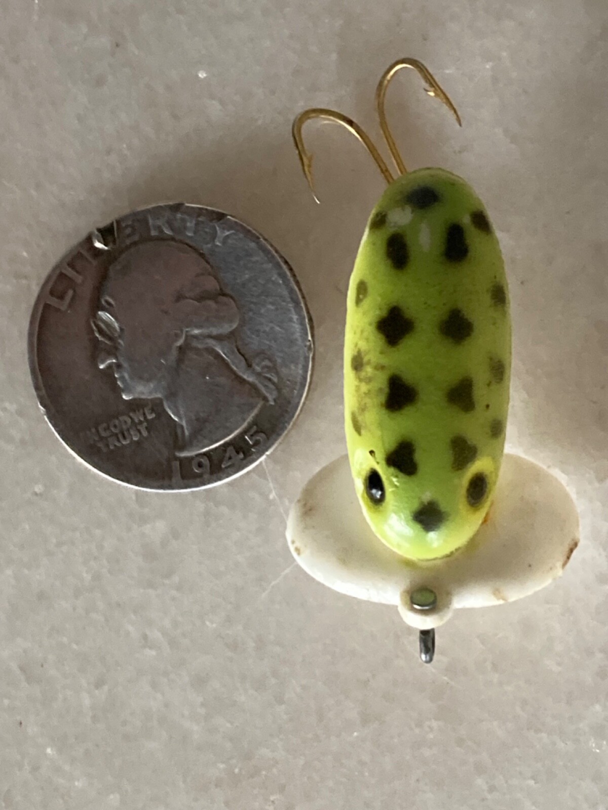 VTG ARBOGAST FLY ROD LURE TOPWATER JITTERBUG FROG SURFACE CRANKBAIT ...