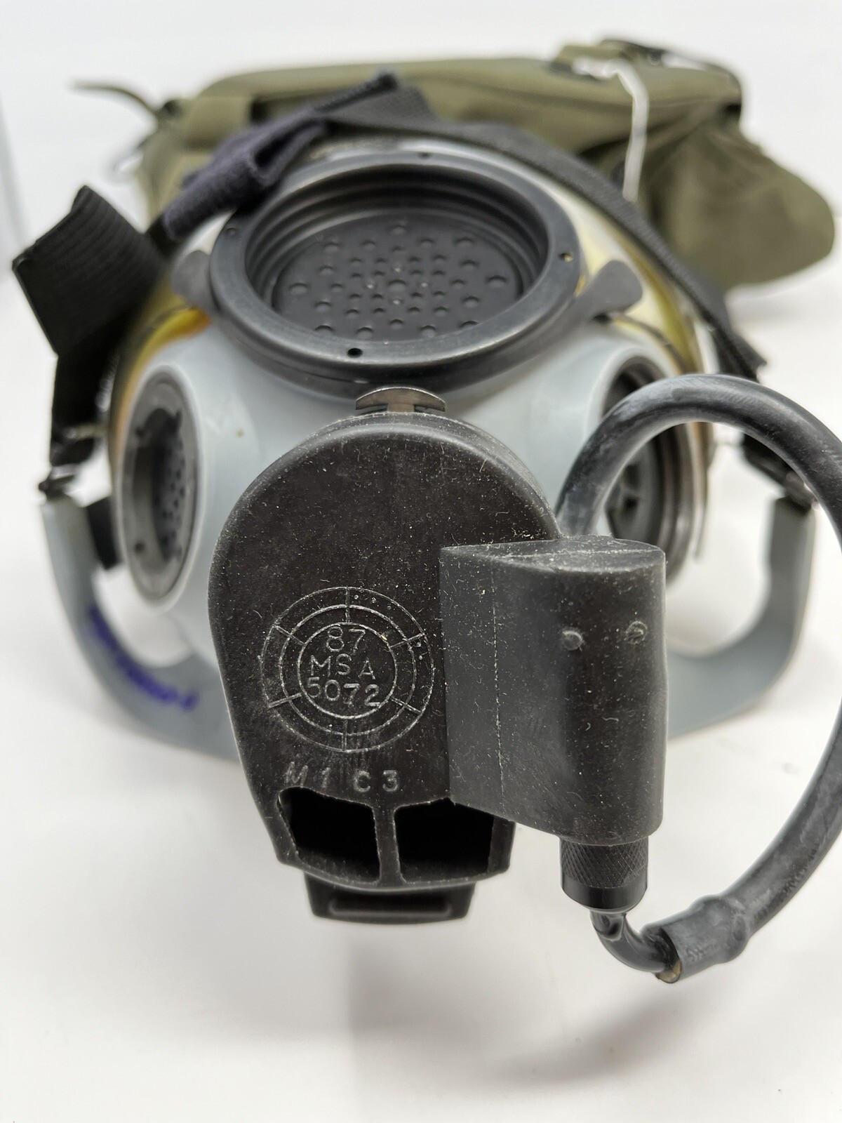MCU-2/P Gas Mask Sz Small With Bag Survival Nuclear Biological Chemical ...