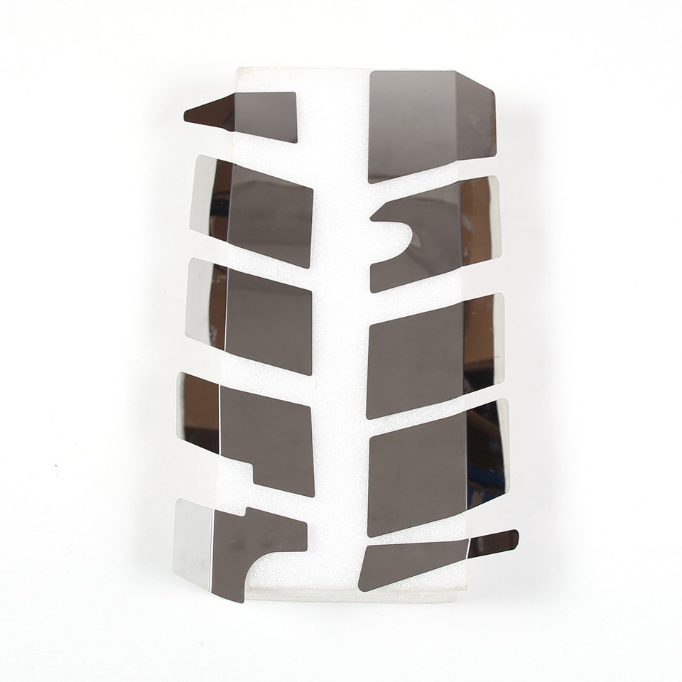 Silver Stainless Engine Bay LOWER FUEL RAIL COVER Plate Fits corvette ...