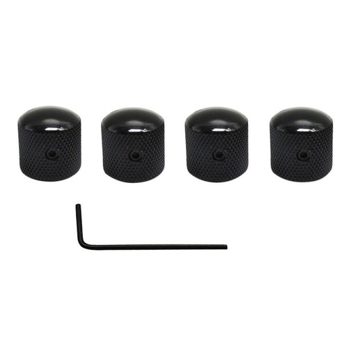 Black Volume Tone Control Knobs Dome Knobs Electric Guitar Bass Guitar Parts 894546445162 | eBay ...