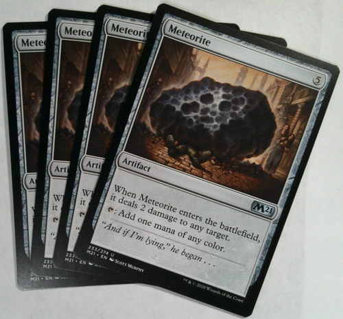 Mtg - Meteorite x4 | eBay
