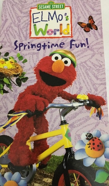 Elmos World - Springtime Fun (VHS, 2002) for sale online | eBay