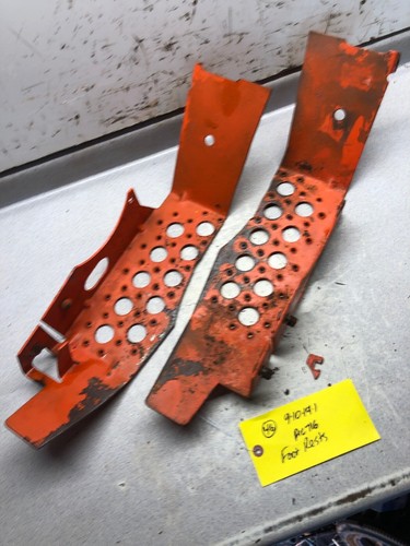 716 Allis Chalmers Garden Tractor Mower Foot Rests | eBay