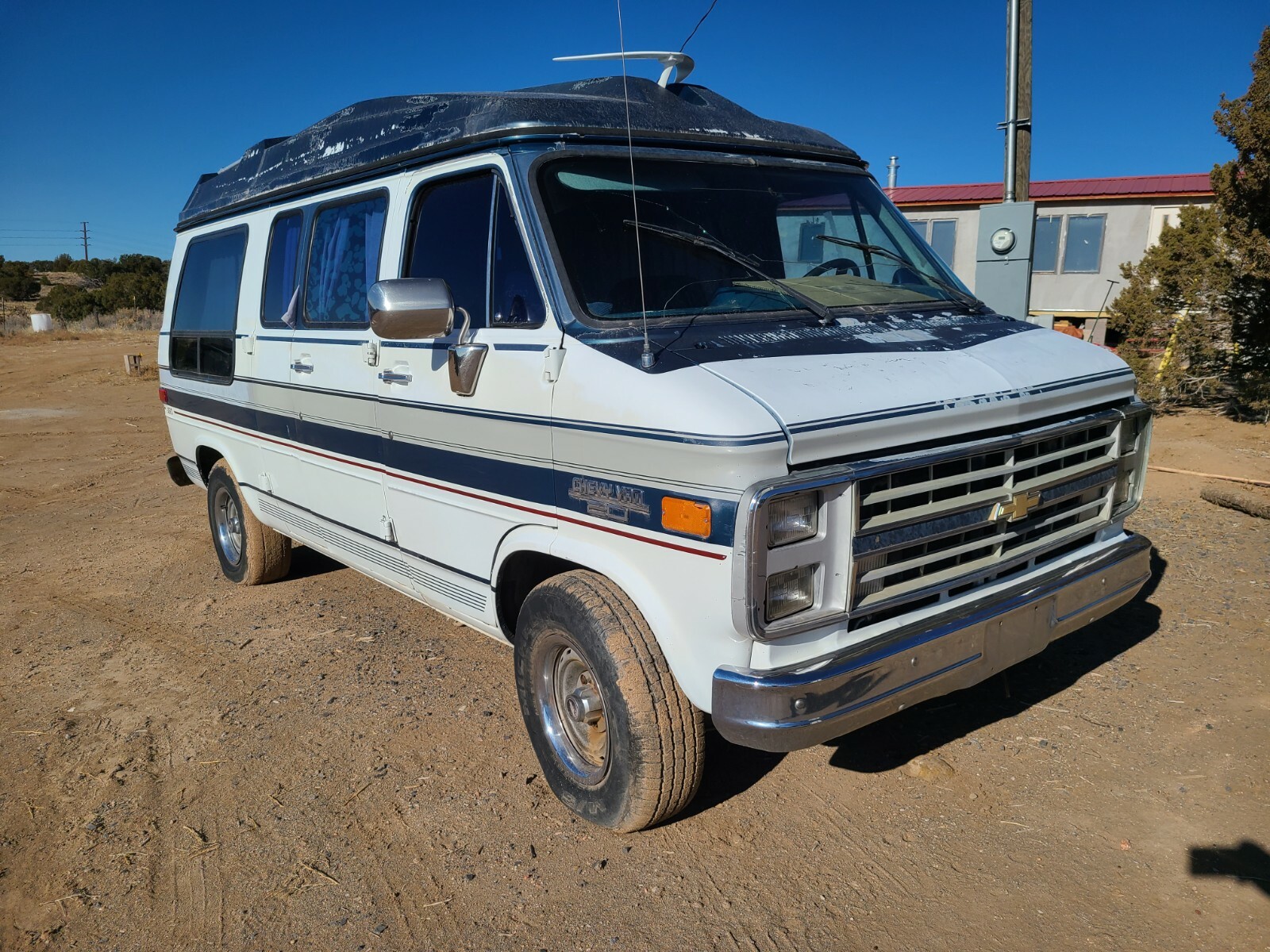Seattle Mall 1990 Chevrolet G20 Van Mark III Conversion Van Short wide ...