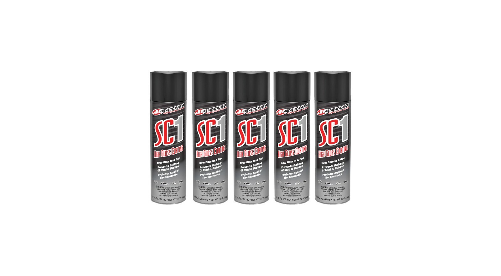 Maxima Racing Oils SC1 High Gloss Clear Coat Spray Cleaner and Shine 17 ...