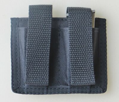 Black Double Magazine Pouch for Ruger LCP & S&W Bodyguard 380 Pistols ...