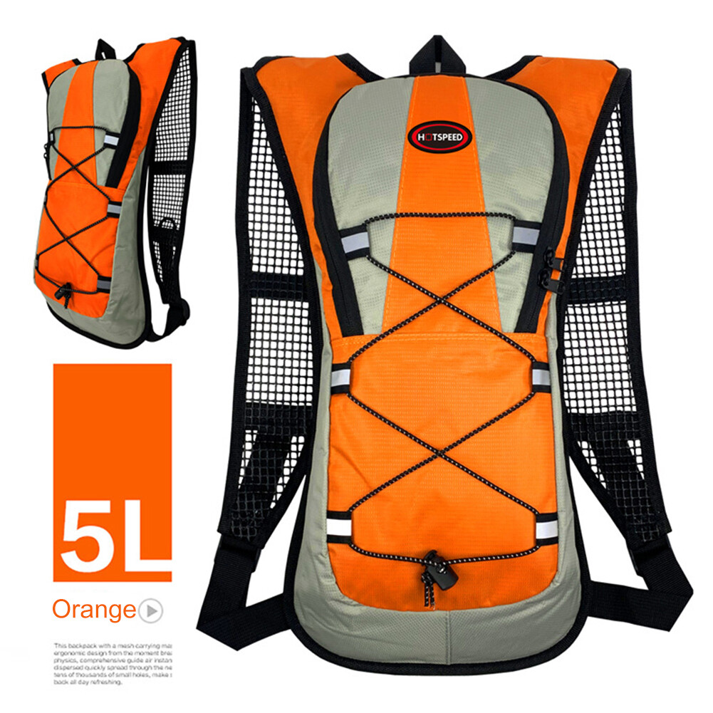5L Bike Outdoor Sport Cycling Water Bag Backpack Bladder Rucksack ...